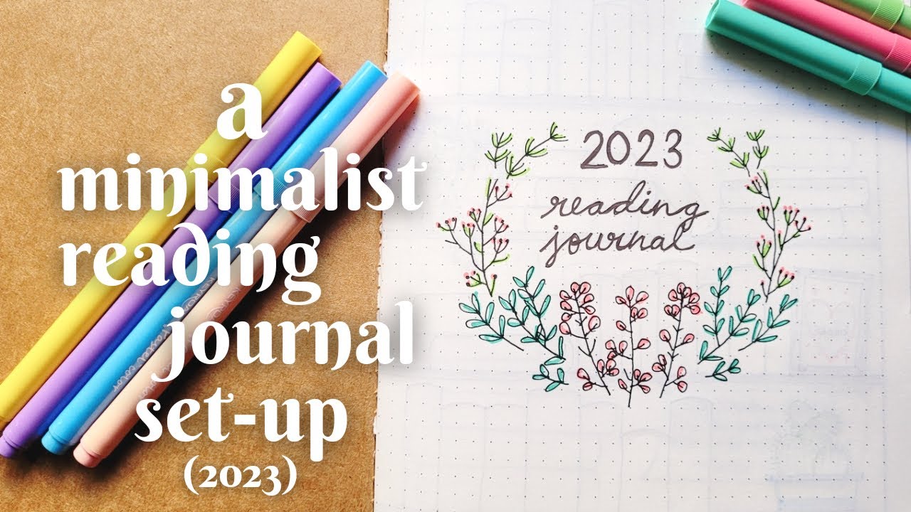 2023 reading journal set-up ️ - YouTube