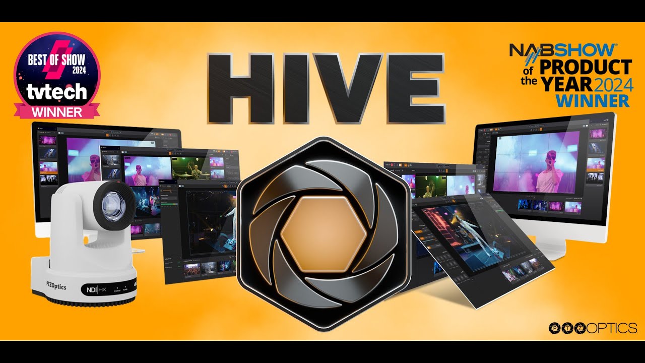 Remote Production Software - PTZOptics Hive Wins Best in Show ...