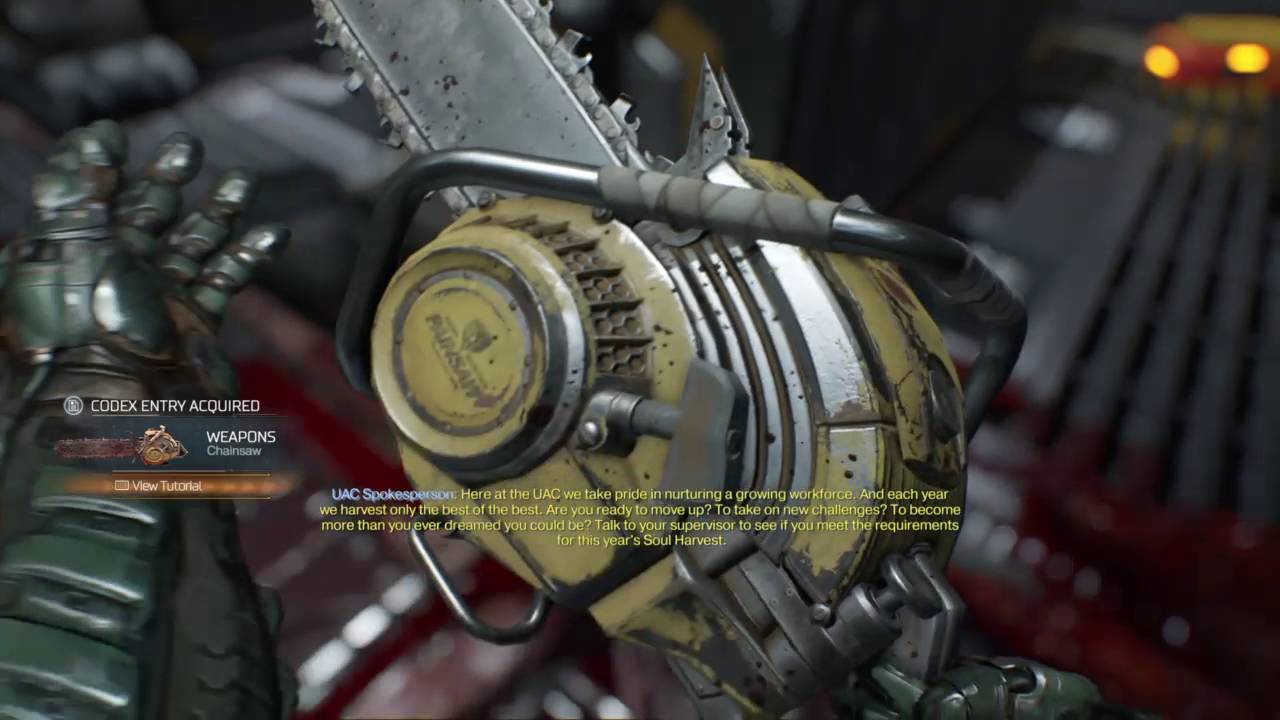 DOOM Chainsaw! - YouTube