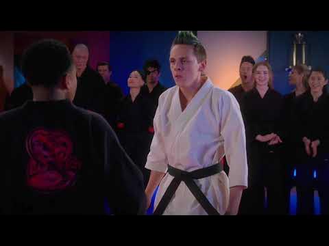 Cobra Kai S5 - Eli Moskowitz ( Hawk ) VS Keeny Payne Full Fight Scene ...