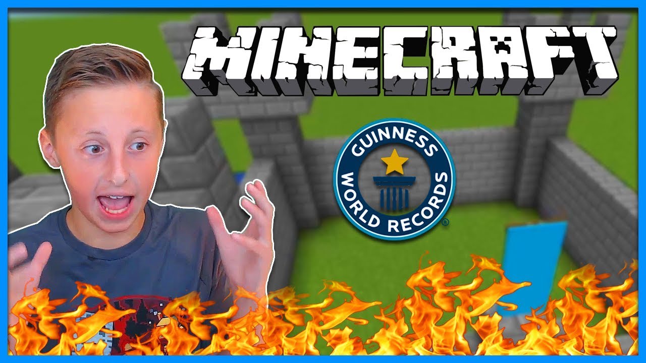 Guinness World Records Title Attempt [Minecraft] Guinness World Records ...
