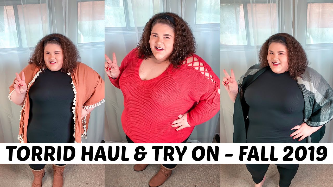 TORRID HAUL | FALL FASHION 2019 | PLUS SIZE FASHION - YouTube