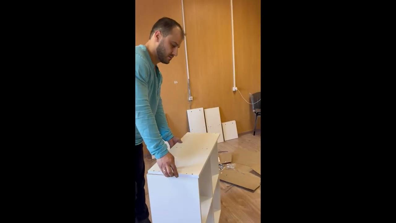 Сборка стеллаж 108 - YouTube