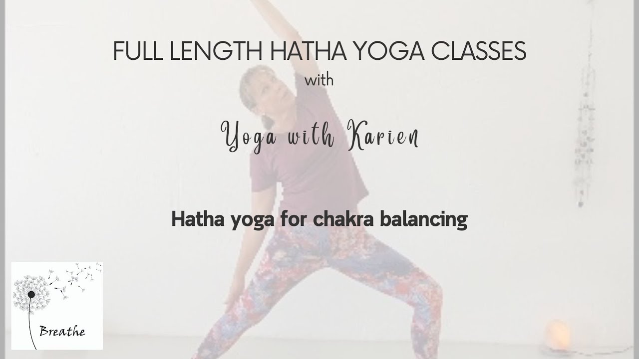 Hatha yoga for chakra balancing - YouTube