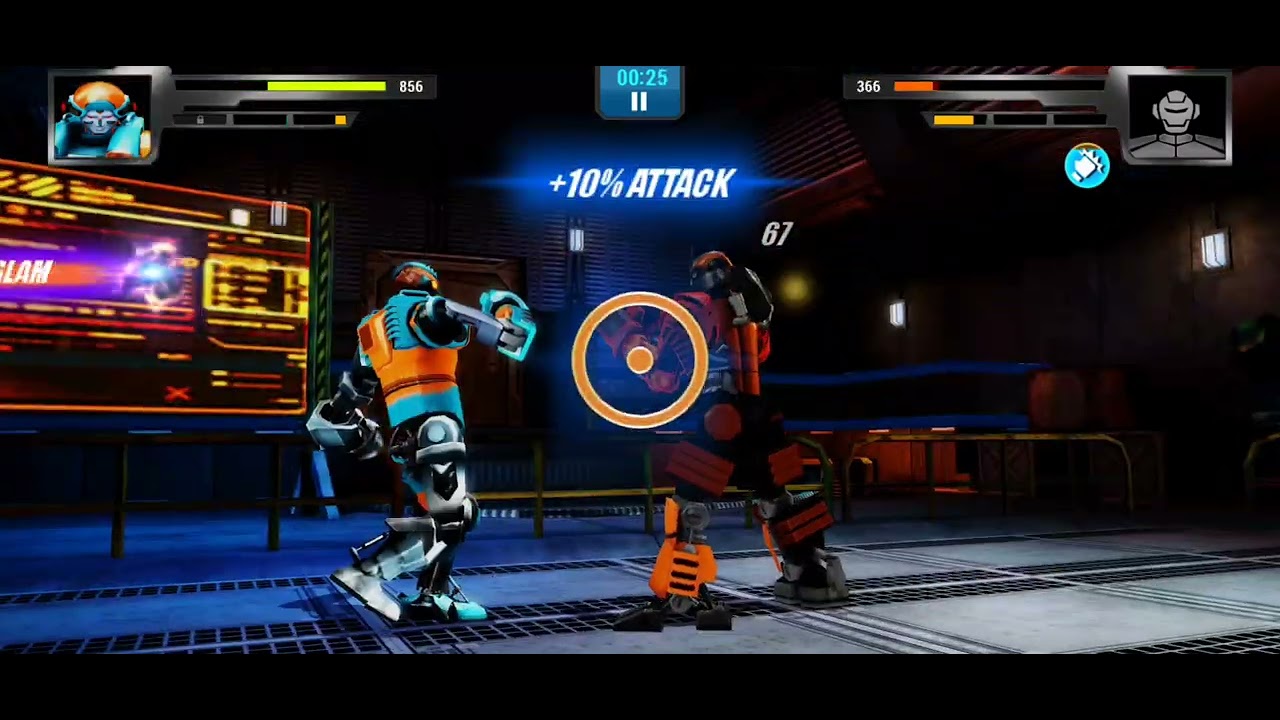 Real Steel The Video Game - Steeler VS Count Mechula - YouTube