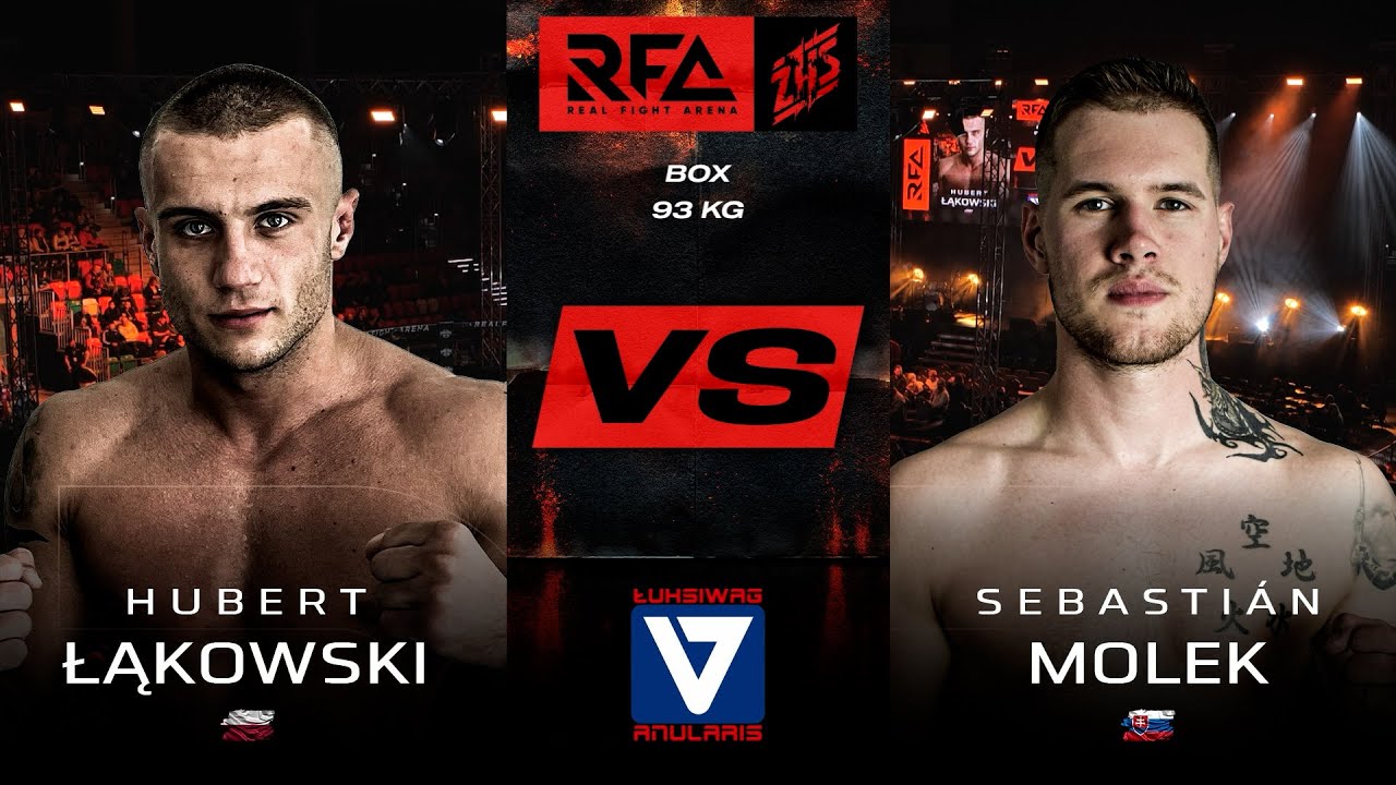 Hubert ŁAKOWSKI VS Sebastián MOLEK (BOX) | RFA x ZHS Sosnowiec (RFA21 ...