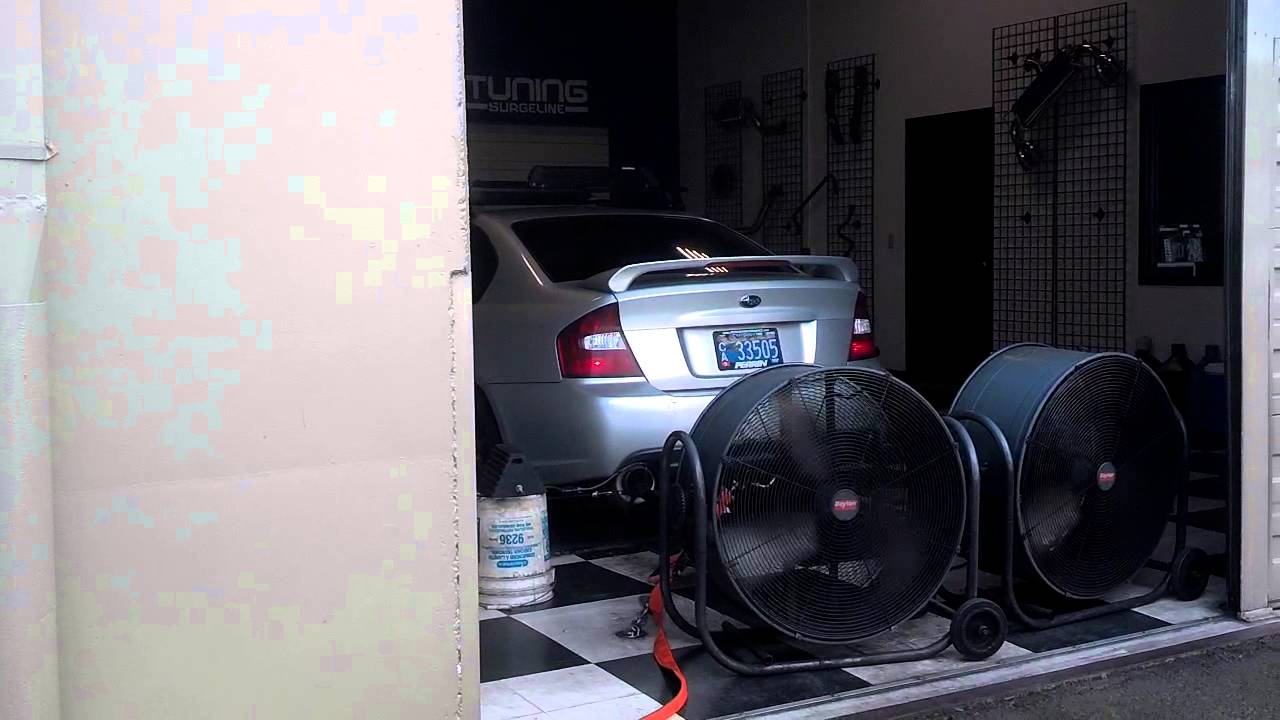 06 Legacy GT stage 2 dyno. - YouTube