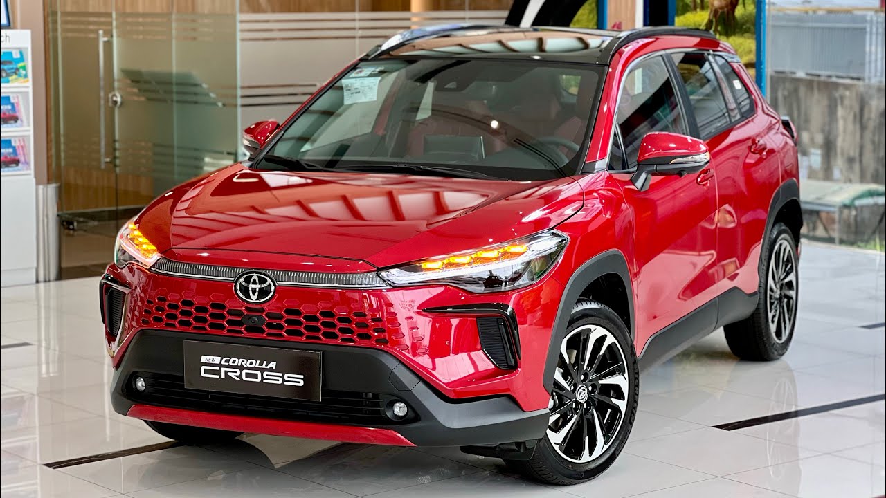 Toyota Corolla Cross 2024 Red Mica Metallic Walk -Around In-Deep ...