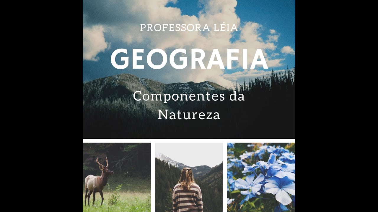 Aula 21 - Geografia: Componentes da natureza - Professora Léia - YouTube