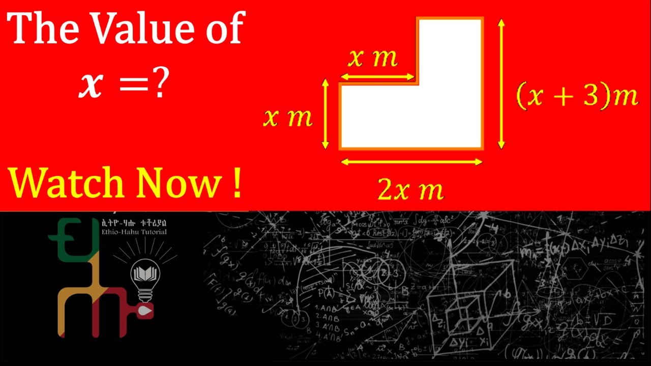 How to Find the Value of x in Geometry Problem. - YouTube