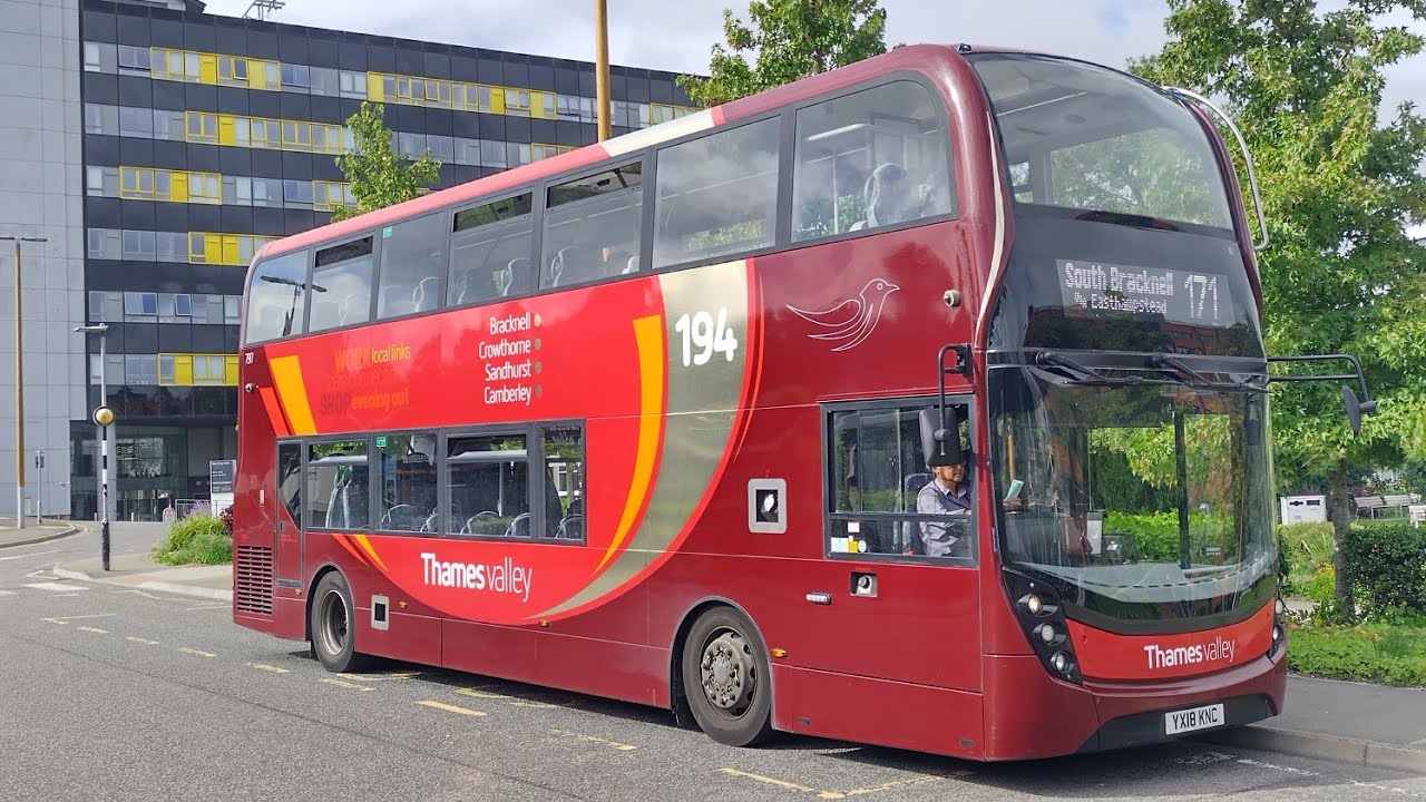 Thames Valley Buses Timelapse Video 2: Route 171 (High Street -- South ...
