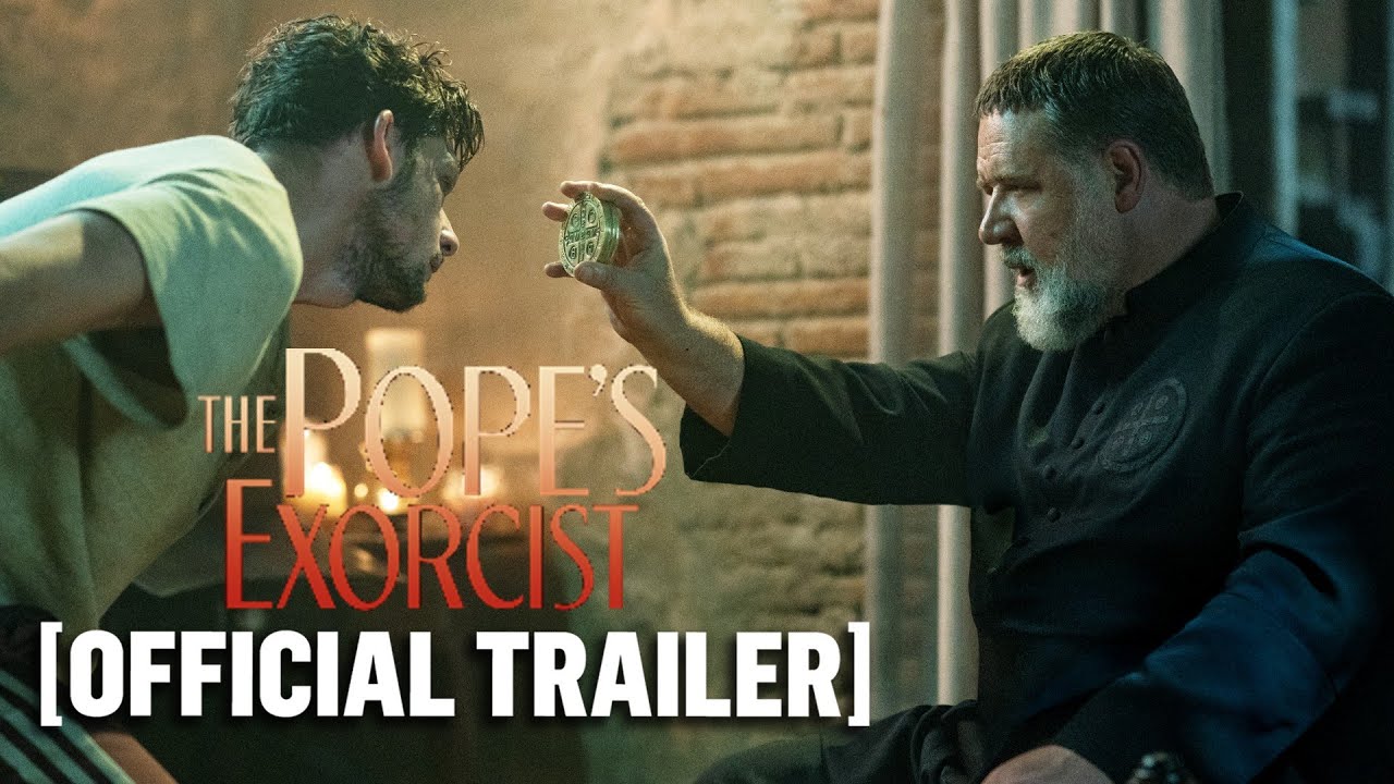 The Pope's Exorcist - Official Trailer Starring Russell Crowe - YouTube