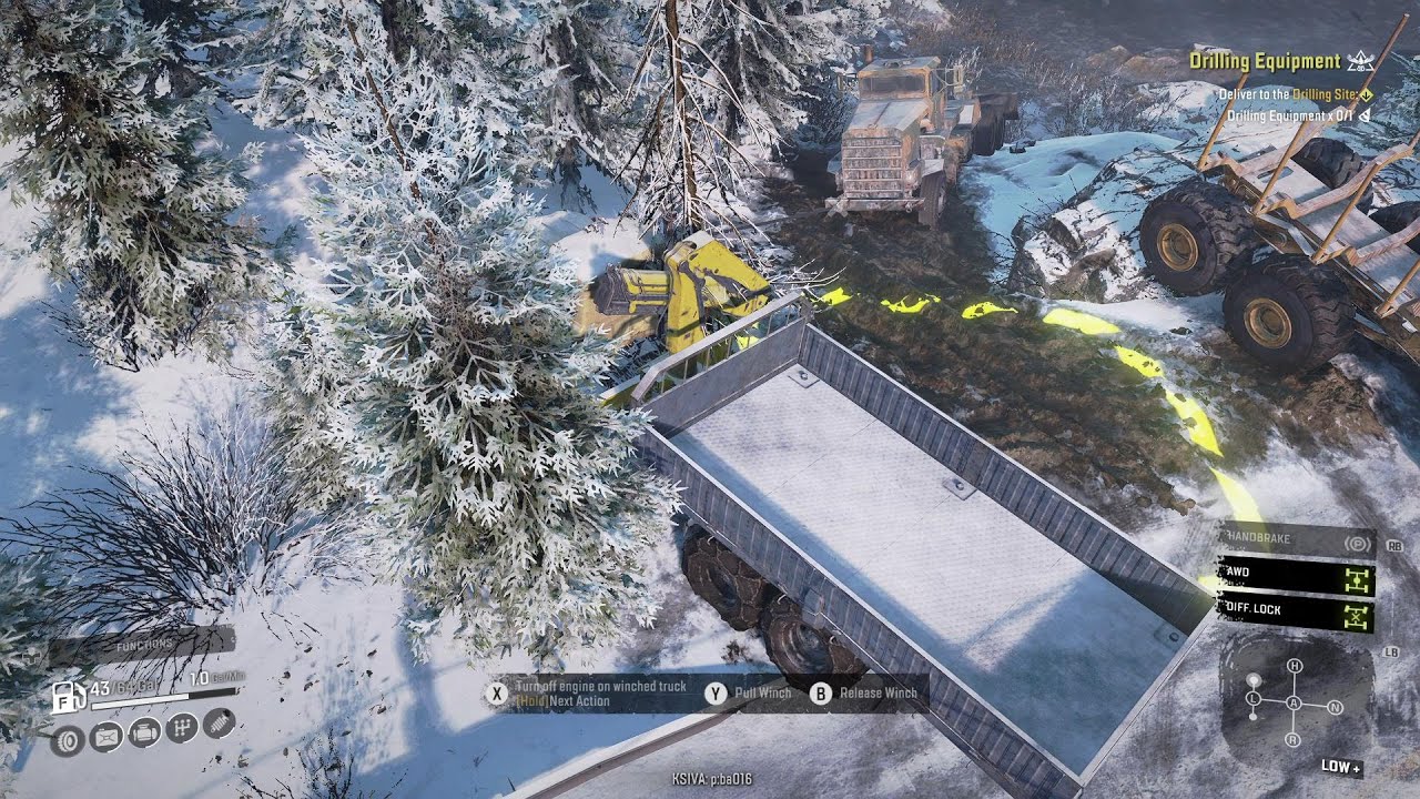 Snowrunner 98: Pluck The Stuck Truck - YouTube