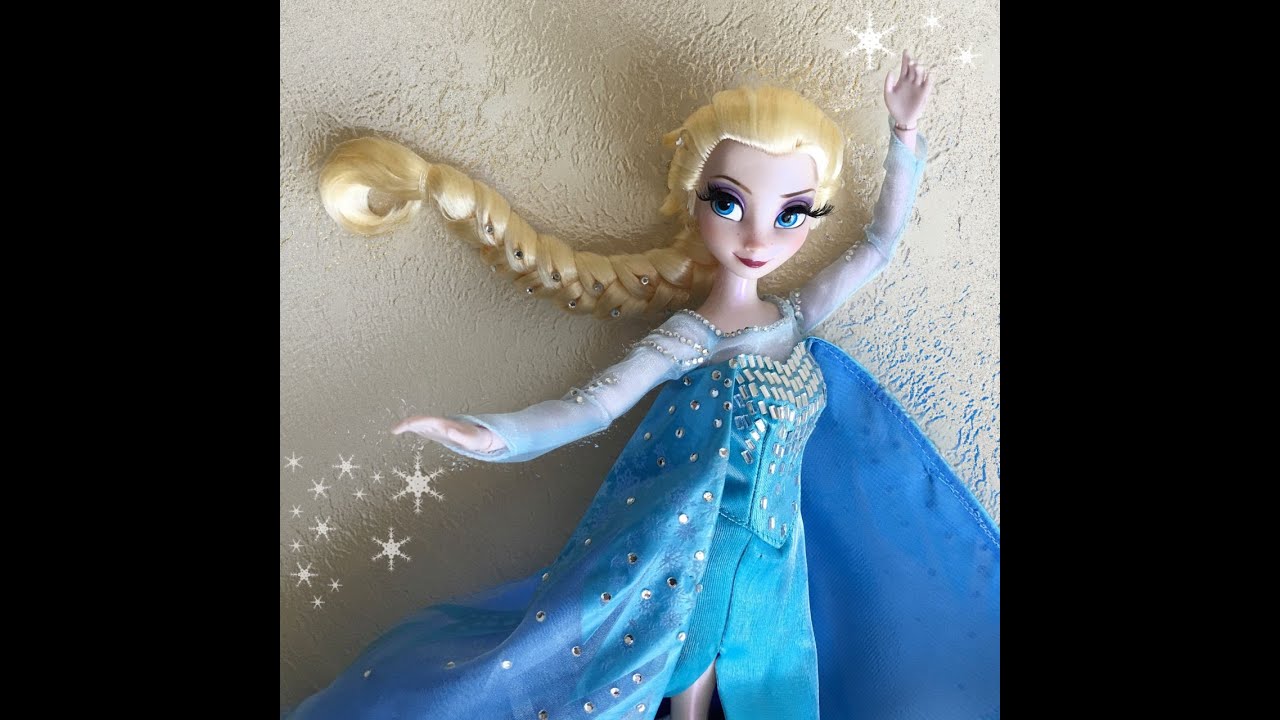 Queen Elsa dolls outsold Barbie dolls during the holiday season. - YouTube