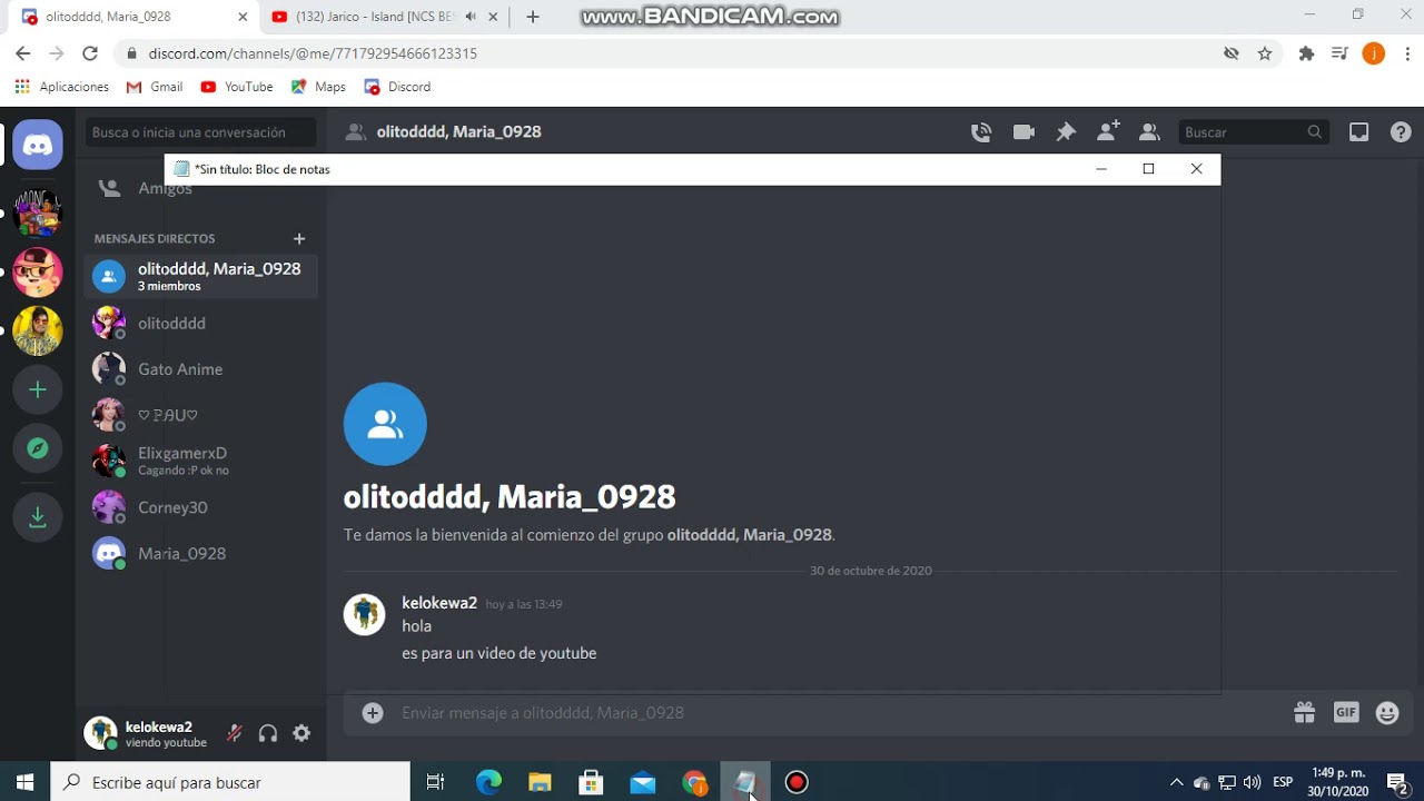 como aser un dm en discord 2021marzo - YouTube