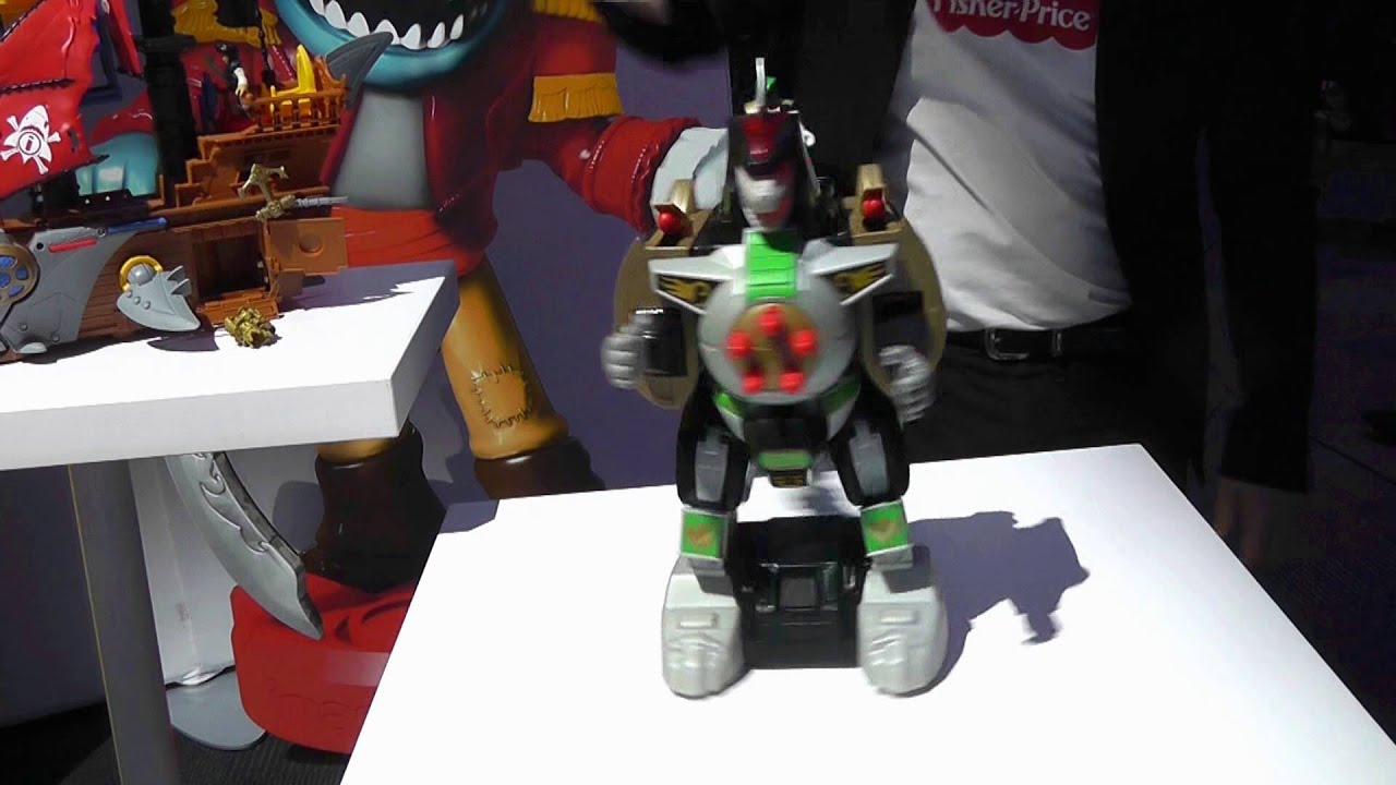 Imaginext Power Rangers Green Ranger & Dragonzord R/C - YouTube