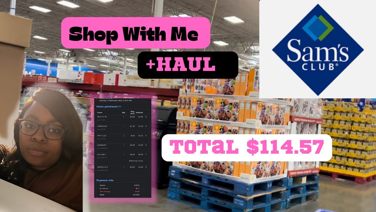 SHOP WITH ME| SAM’S CLUB GROCERY HAUL #groceryhaul #shopping #haul ...