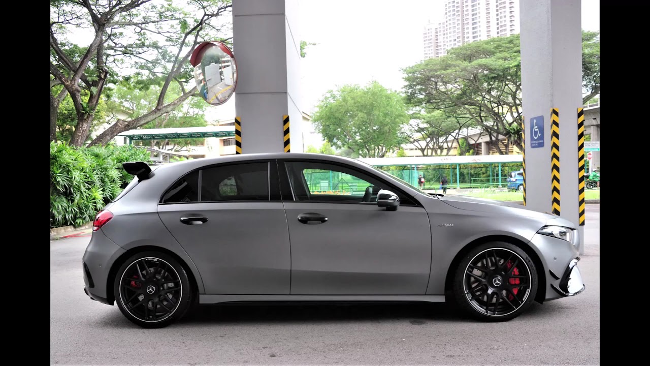 Mercedes Benz A45S (Matte Grey) Exclusively By CARS & COFFEE SINGAPORE ...