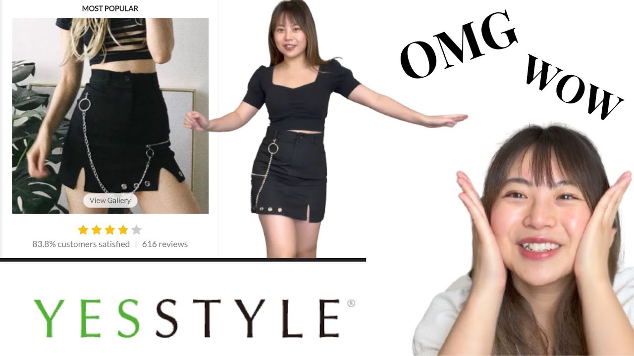 KOREAN FASHION YESSTYLE TRY-ON HAUL | Worth it?! - YouTube