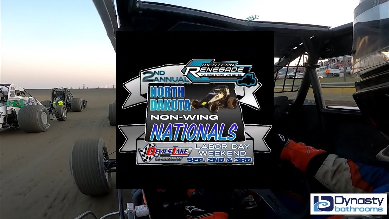 Devils Lake Speedway - North Dakota Non-Wing Nationals - Feature - Sep 3rd 2023 - Eric Guyot ...