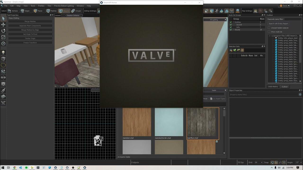 SteamVR Environments/Hammer Editor Tutorial: Setting up custom sounds for ambient_generic ...