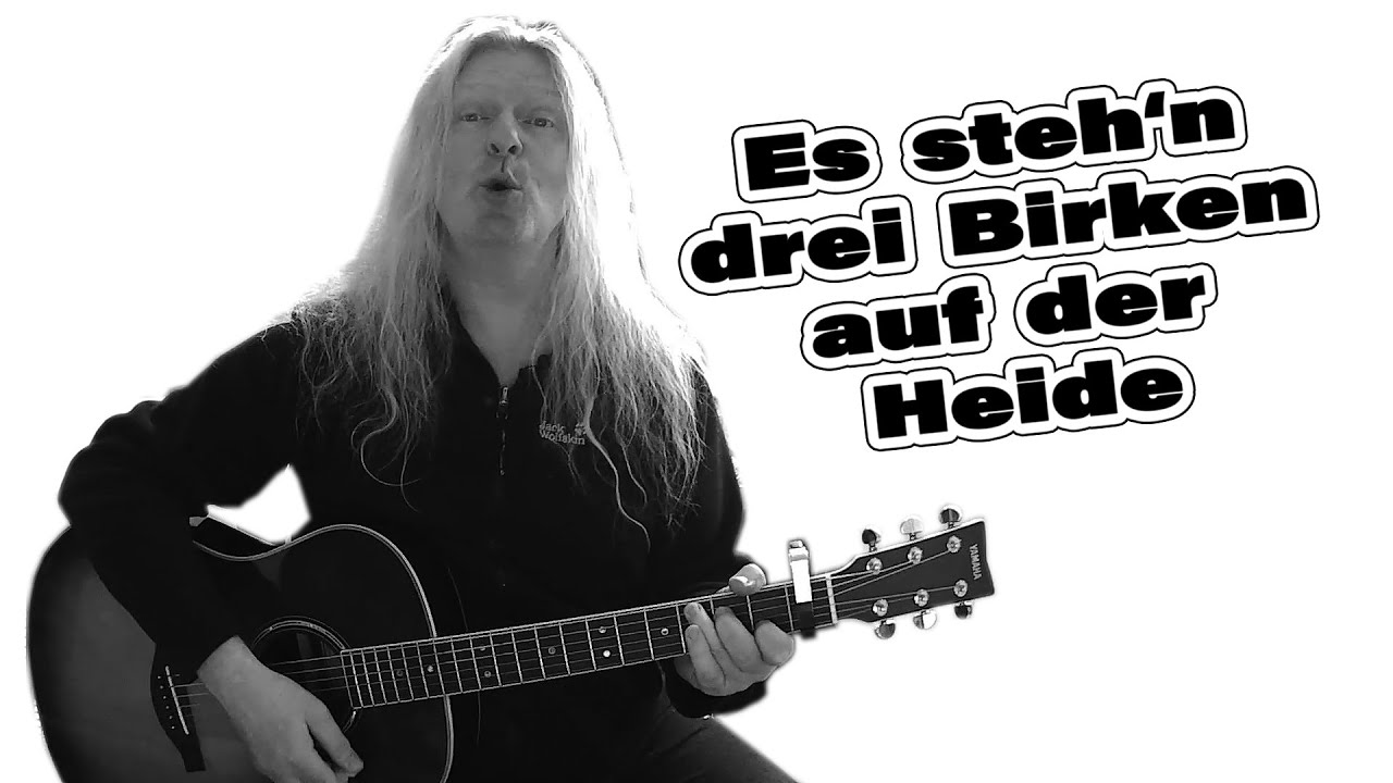 Rochus R o c k - Es steh'n drei Birken auf der Heide - VOLKSLIED (COVER ...
