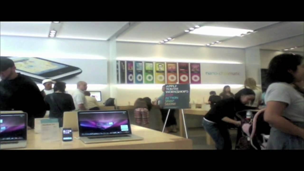 Apple Store Rancho Cucamonga - YouTube