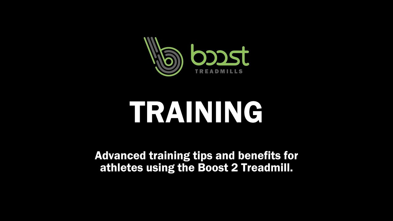 Training on the Boost Treadmill - YouTube