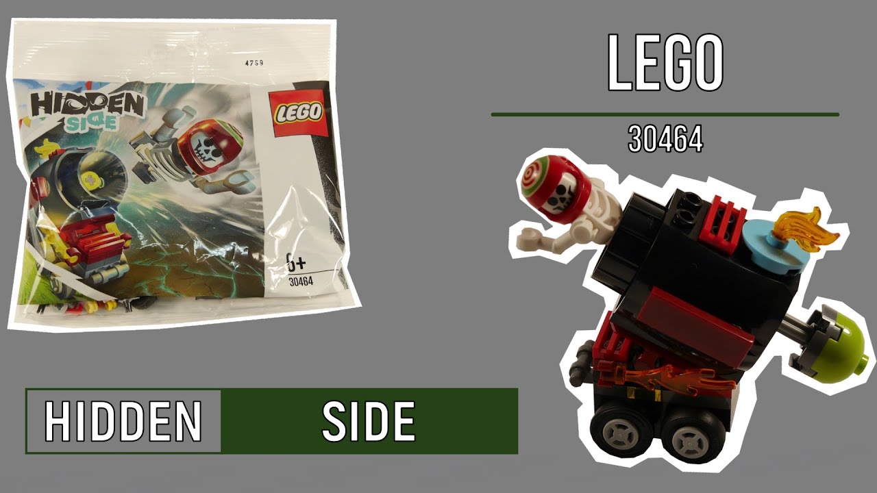 Hidden Side LEGO Polybag 30464. Lego 30464 полибэг Hidden Side. - YouTube