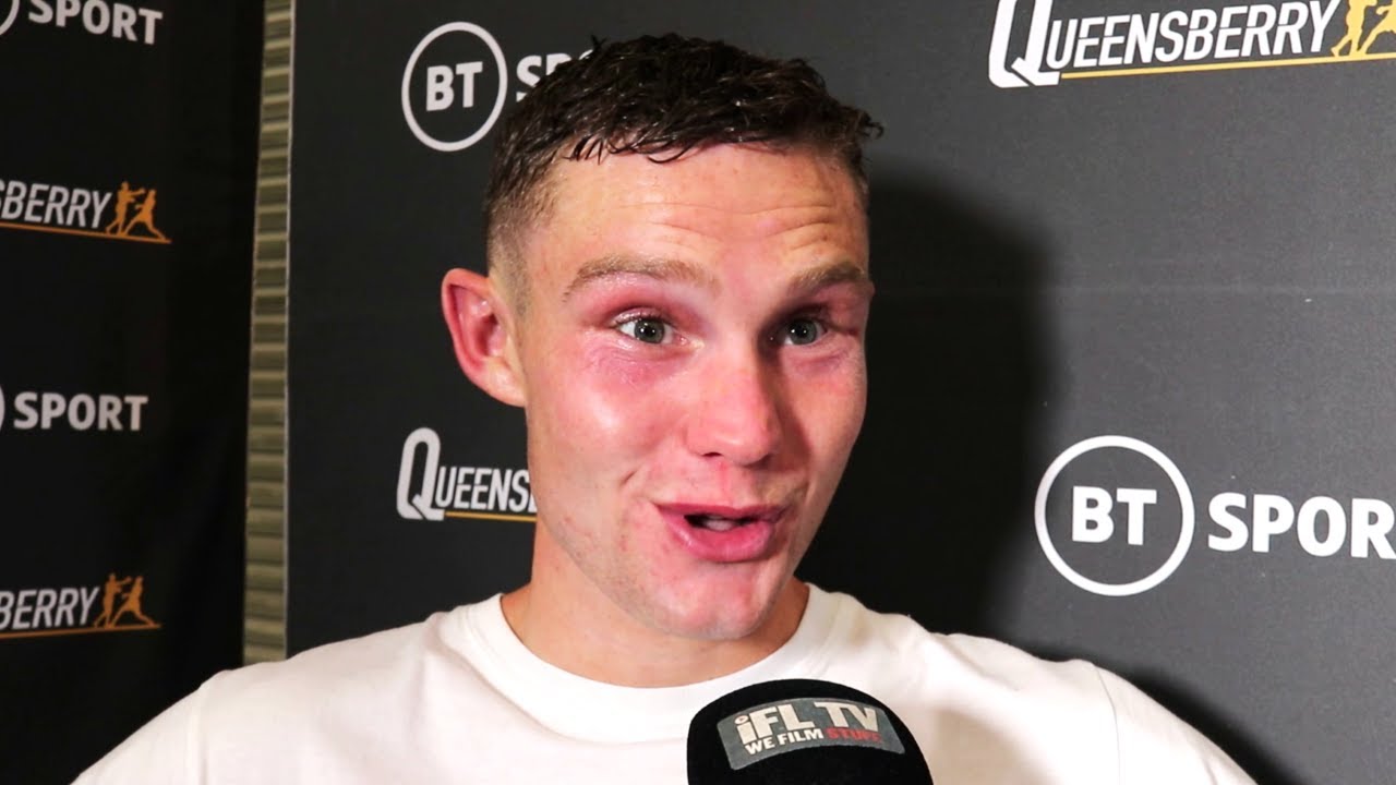 JOSHUA FRANKHAM REACTS TO VICTORY ON ARTUR BETERBIEV v ANTHONY YARDE ...