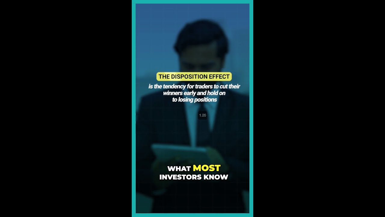 Investing Psychology: Disposition Effect - YouTube