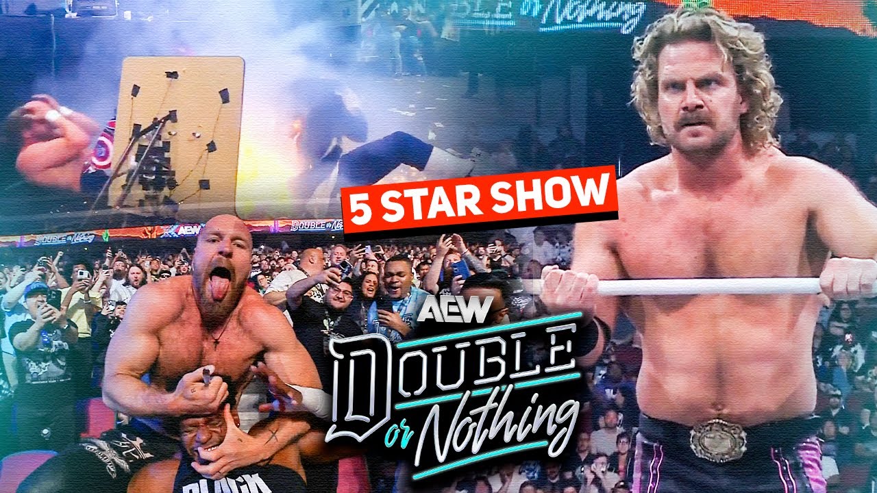 AEW Double Or Nothing 2025 Highlights & Full Show Review!! - YouTube