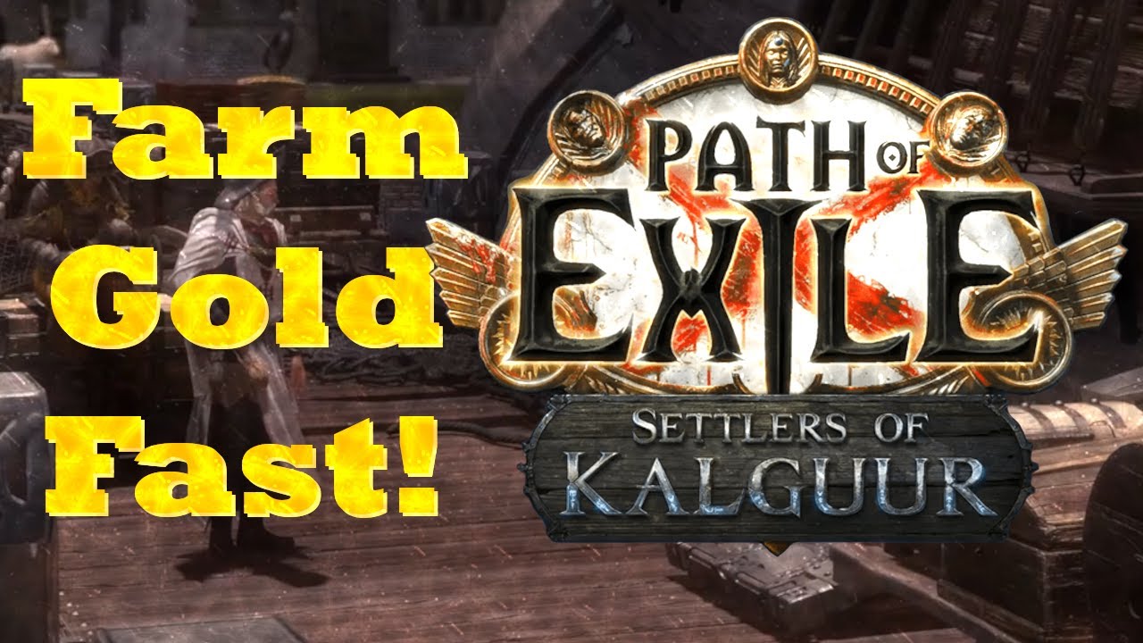 Poe Settlers of Kalguur - How I made 4,000,000 Gold per day! - YouTube