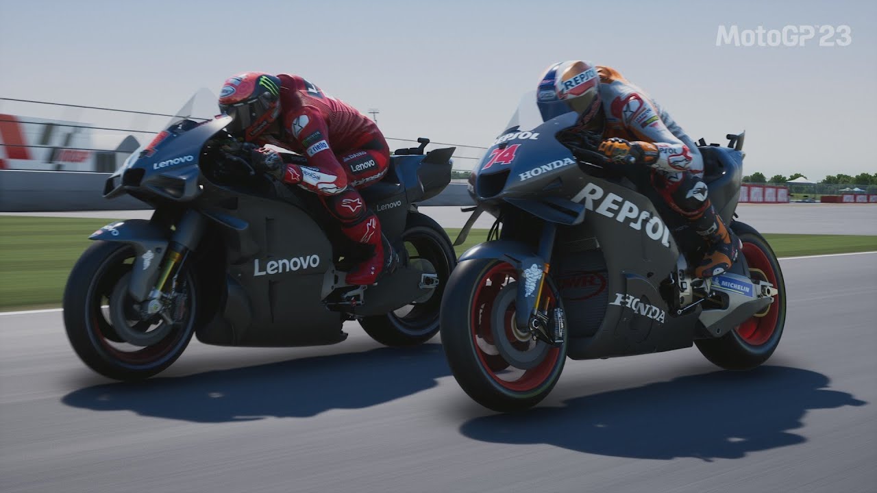 MotoGP 23 | Career Pt 77: On Fire At The Silverstone Test!!! - YouTube