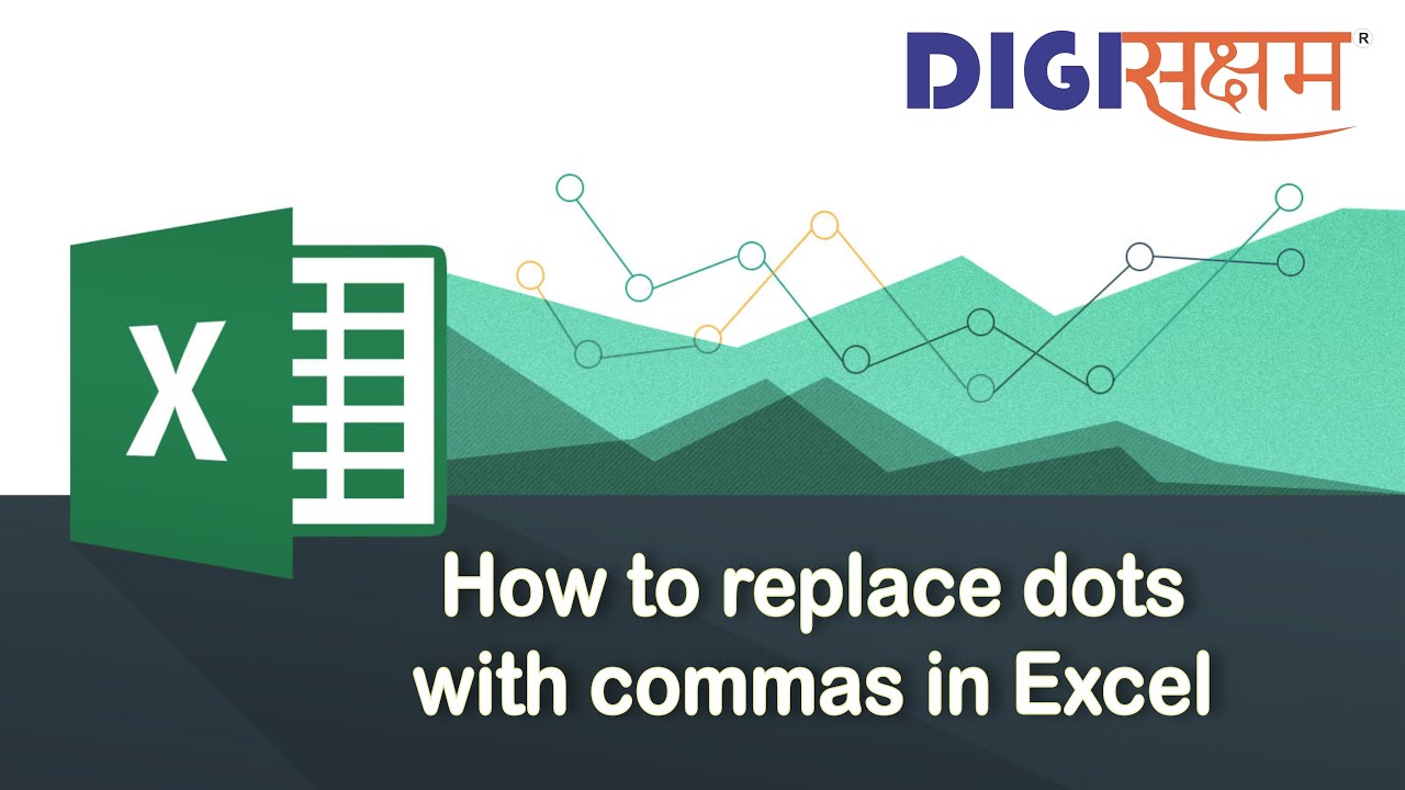 Excel Tips Tricks How To Replace Dots With Commas In Excel YouTube Excel Tips Tricks How To Replace Dots With Commas In Excel YouTube