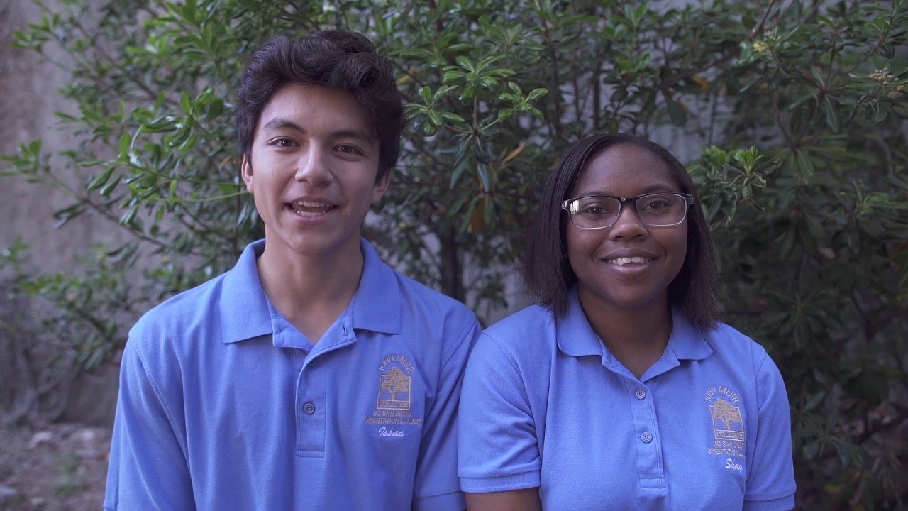 UCSD John Muir College Freshmen New Student Site Video - YouTube