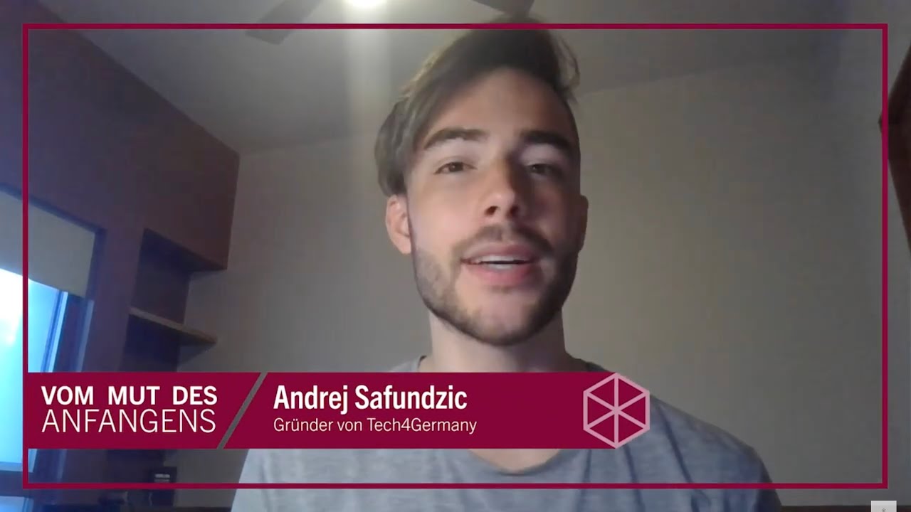 Mut des Anfangens - Andrej Safundzic (Opening Week 2020) - YouTube