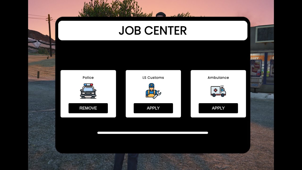 QBCore JobCenter - The Job Center System - YouTube