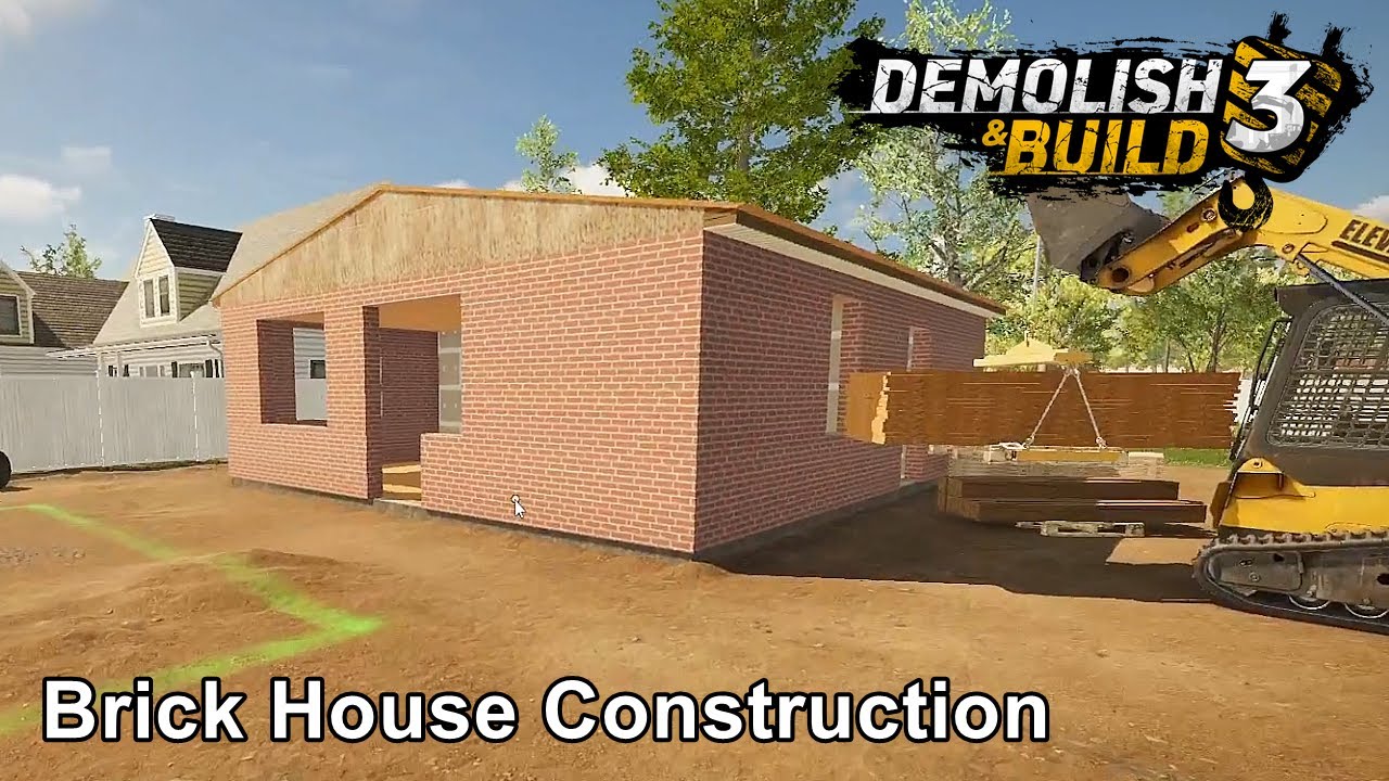 Demolish & Build 3 - Brick House Construction - Game Walkthrough - 17 ...