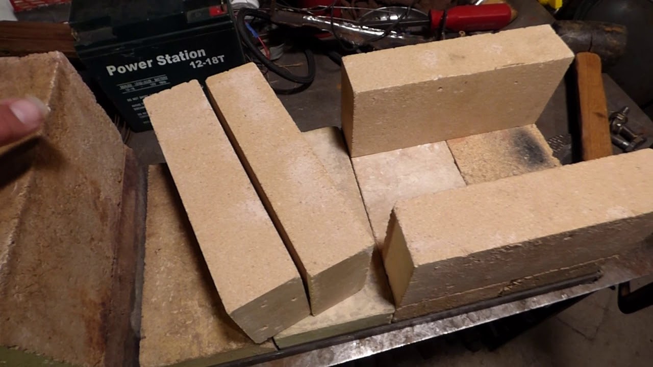 Building a Fire Brick Forge, Part Three - YouTube