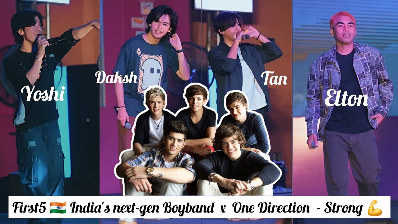 First5 x One Direction - Strong 💪 | 15 year Anniversary Specials ️💛🤎 ...