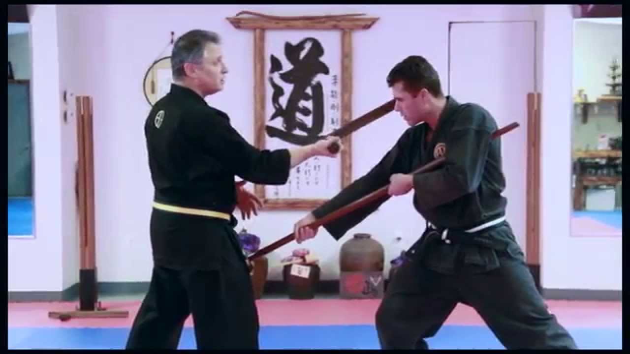 Wielding the Tonfa: Tonfa vs. Bo - Blocks and Strikes - YouTube