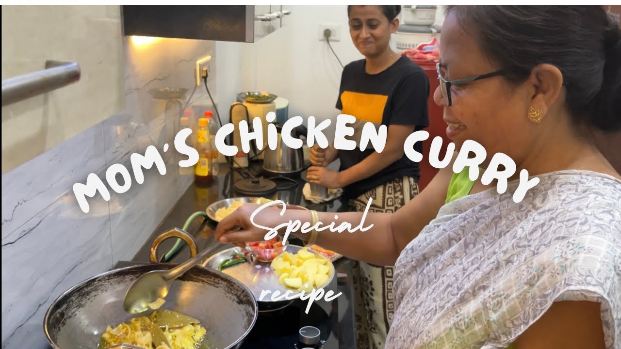 Mom’s Chicken Curry recipe 🥘| মায়ে Local Chicken ৰান্ধিবলৈ শিকালে ...