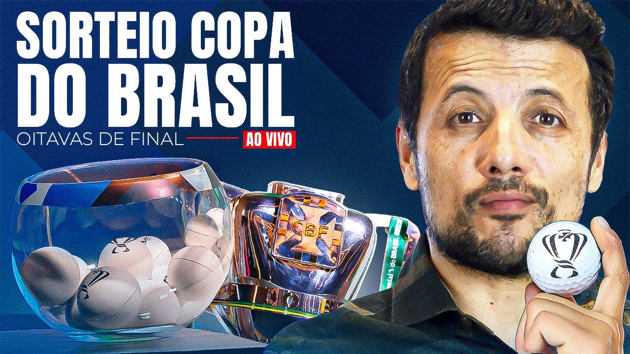 🔴AO VIVO: SORTEIO DAS OITAVAS DA COPA DO BRASIL COM ANDRÉ HERNAN (REACT) - YouTube