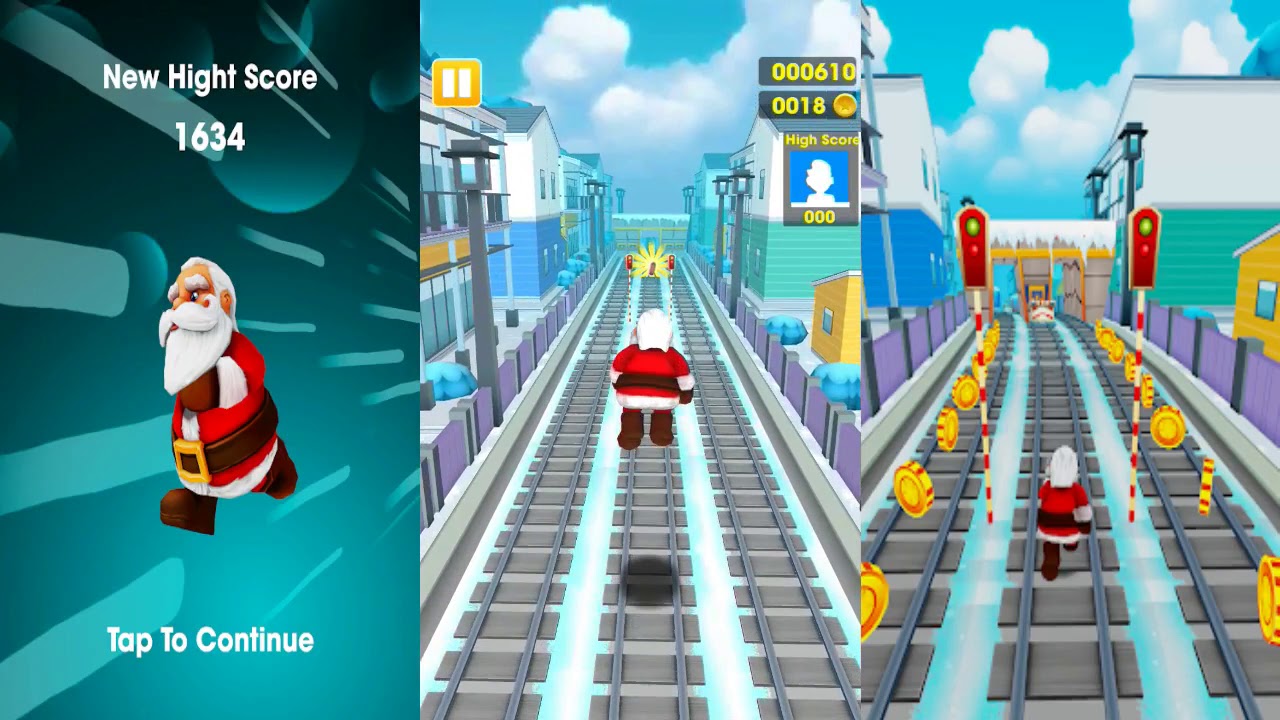 SUBWAY SURFER "SANTA CLAUSE" 2020 - YouTube