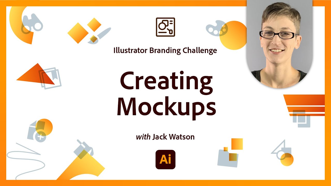 Product Concept Mock-ups | Illustrator Marketing Challenge - YouTube