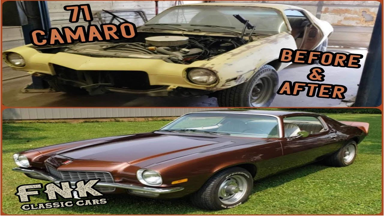 71 Chevy Camaro - Before and After. Check Out This Awesome ...