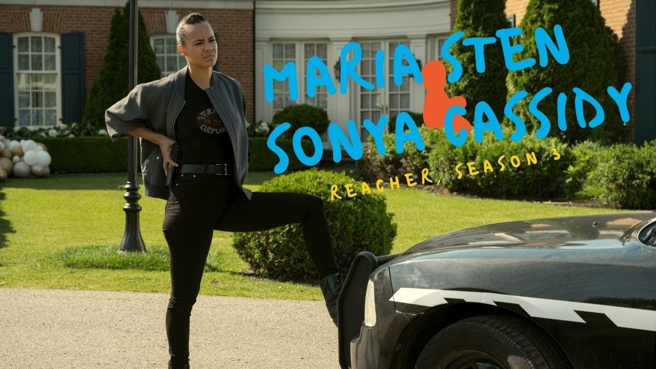 Reacher, Season 3: We Speak to Maria Sten and Sonya Cassidy - YouTube
