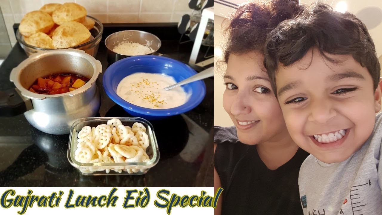 Most Popular Gujarati Food Puri Shak / Lunch Routine #KhushbuVlogs ...