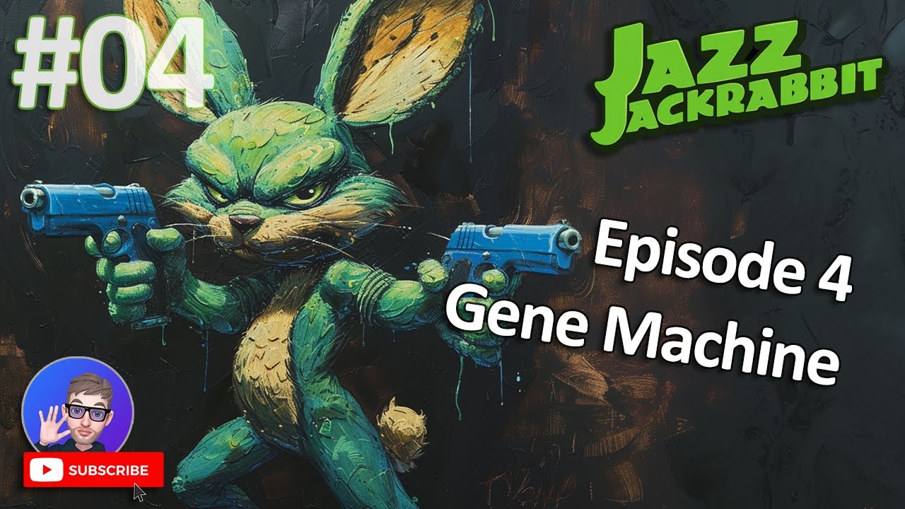 Jazz Jackrabbit Classic 🐰🐰 Ep4 Gene Machine + Jungle Dragon BOSS Pt.04 ...